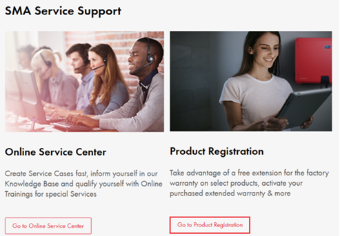 SMA Warranty Extension Process