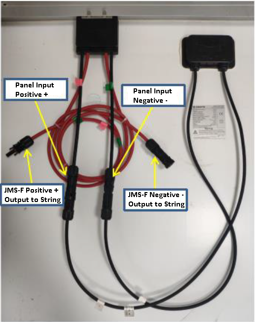 Installing the JMS-F Rapid Shutdown Device to your PV Panel